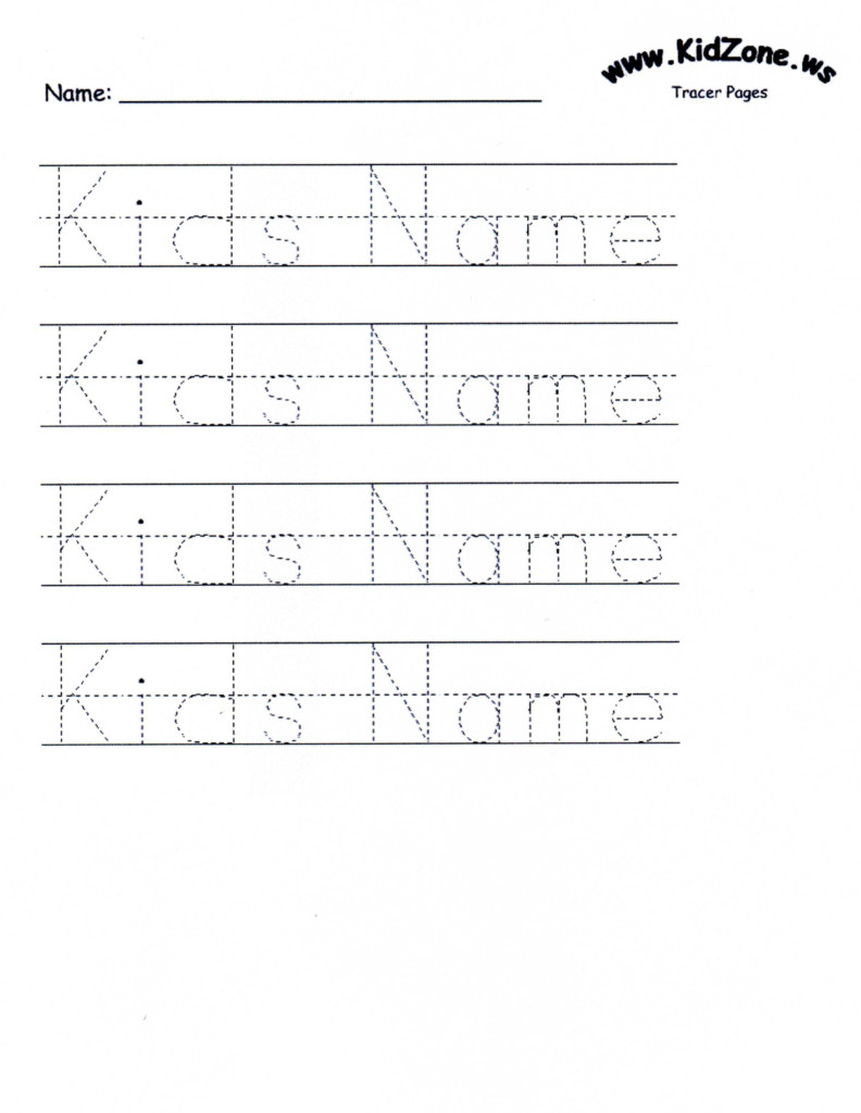 Free Cursive Name Tracing Worksheets - Dot to Dot Name Tracing Website