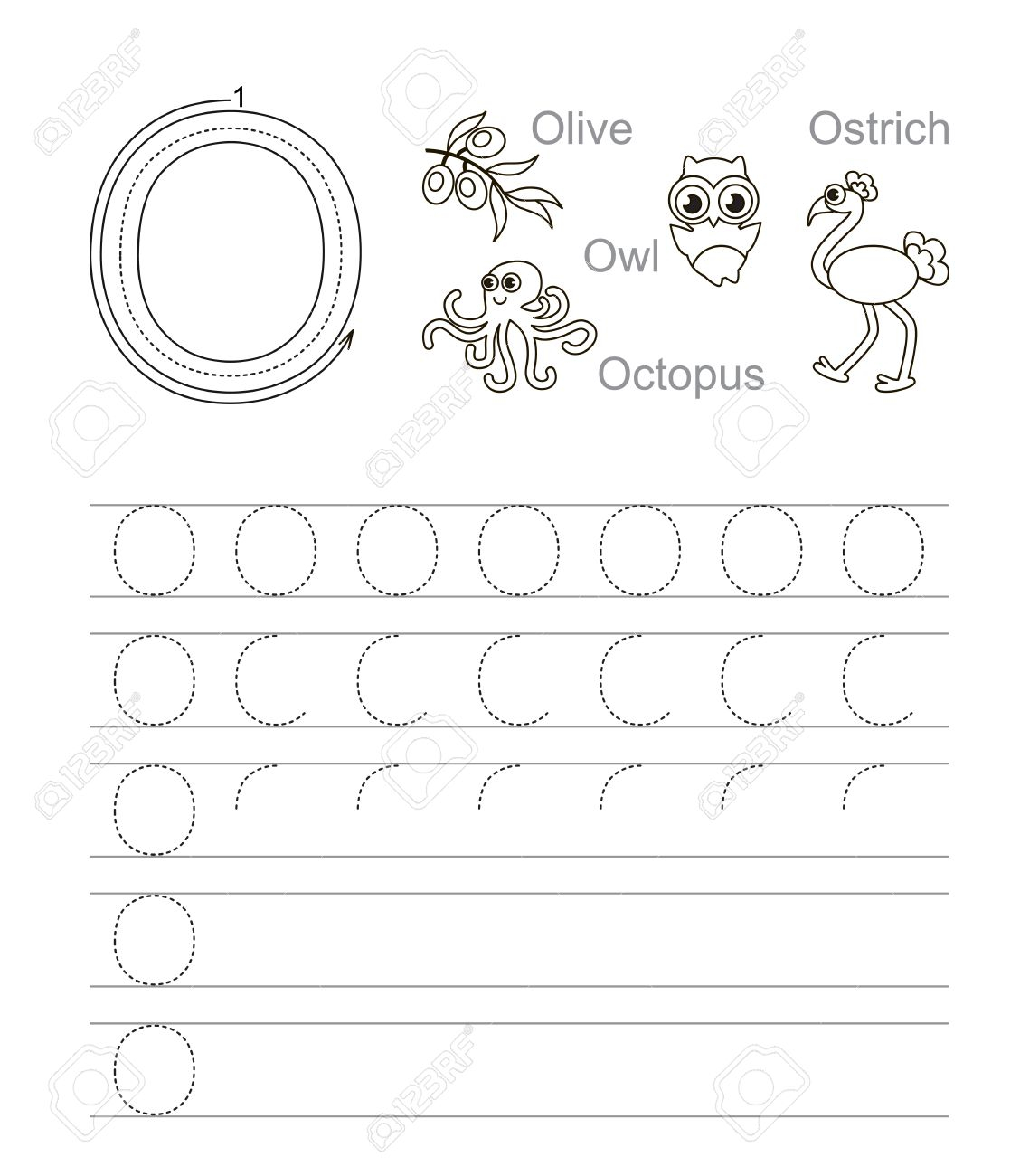 Letter O Tracing Worksheet Dot To Dot Name Tracing Website Letter O Tracing Worksheet Dot To Dot Name Tracing Website