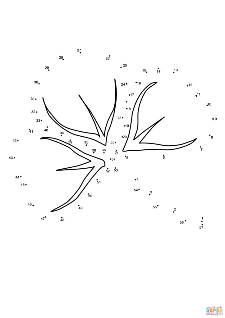 Free Printable Dot To Dot Shamrock - Dot to Dot Name Tracing Website