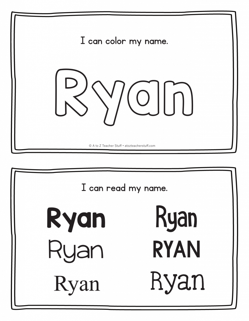 Ryan Name Tracing - Dot to Dot Name Tracing Website
